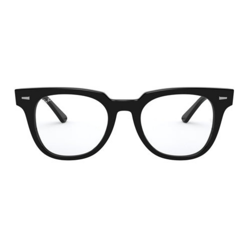 Ray-Ban Meteor Optics Black Unisex Square Eyeglasses RB5377 2000/52 ...